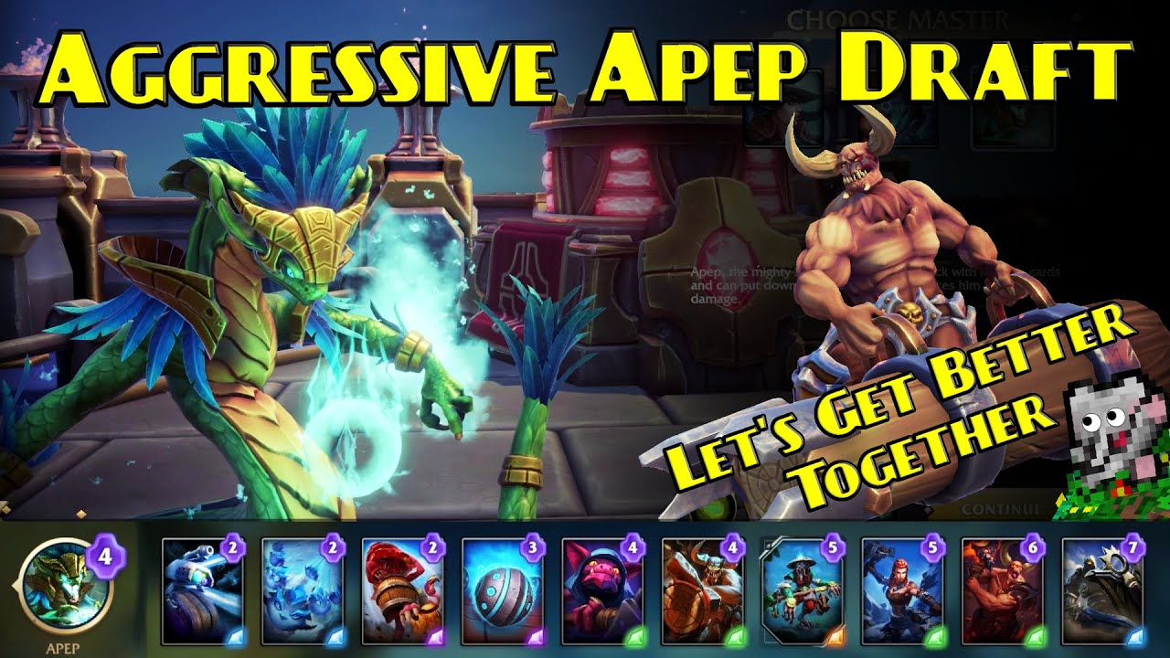 Aggressive Apep Draft Gameplay & Tips | New Player Guide BEST FREE Game ...