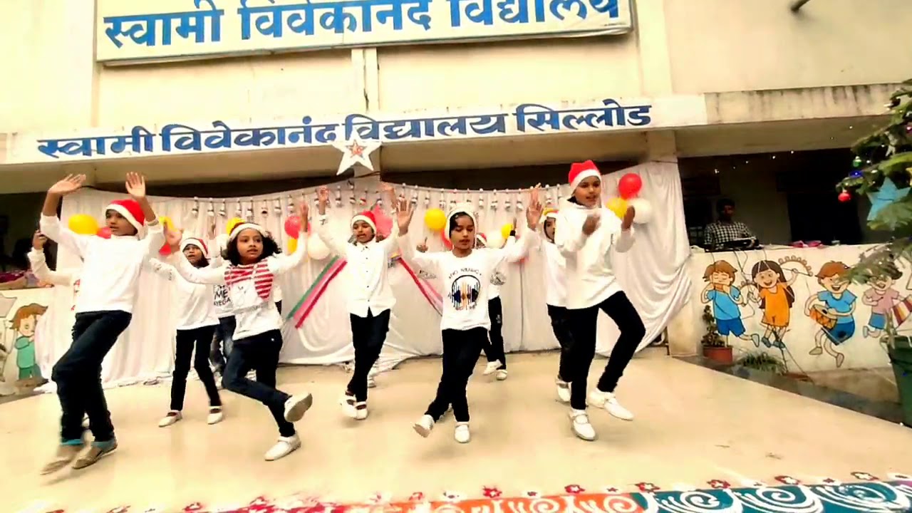Svvs school Sillod chrismas 2019 song - YouTube