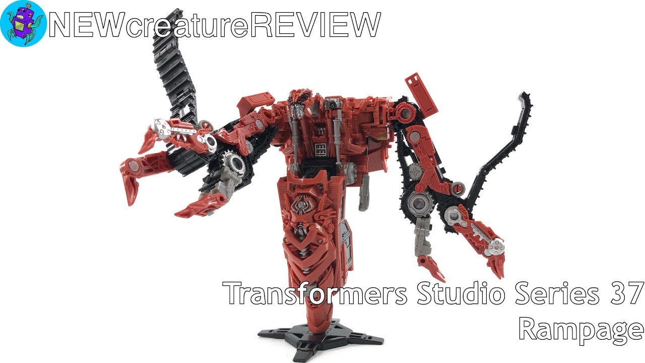 Transformers Studio Series 37 Rampage REVIEW - YouTube
