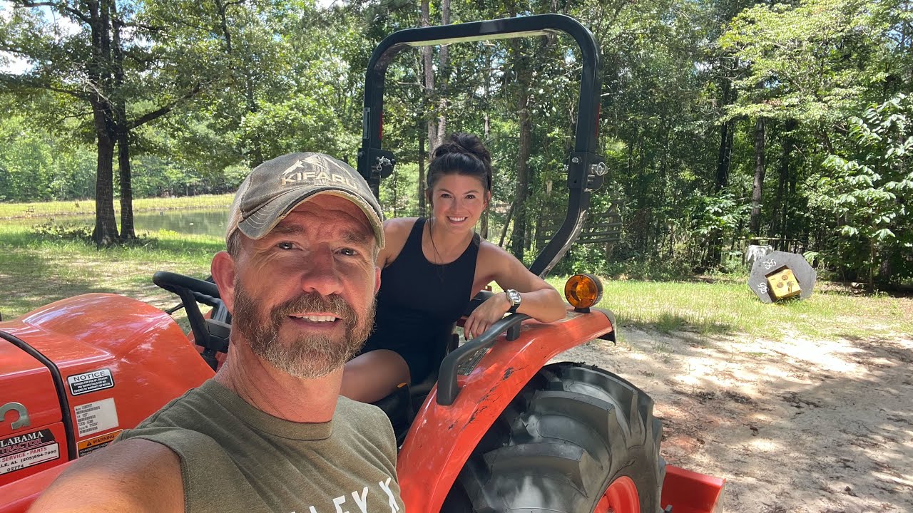 Brand New Kubota Tractor With The Lane Shark From @alabamatractor - YouTube