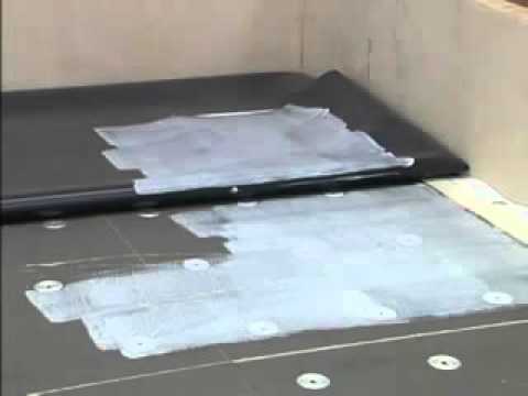 firestone tpo installation - YouTube