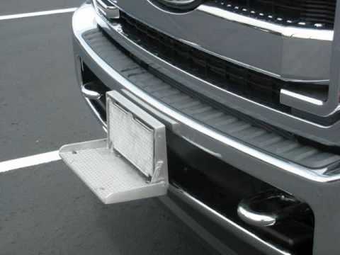 Fold Away Bumper Step - YouTube