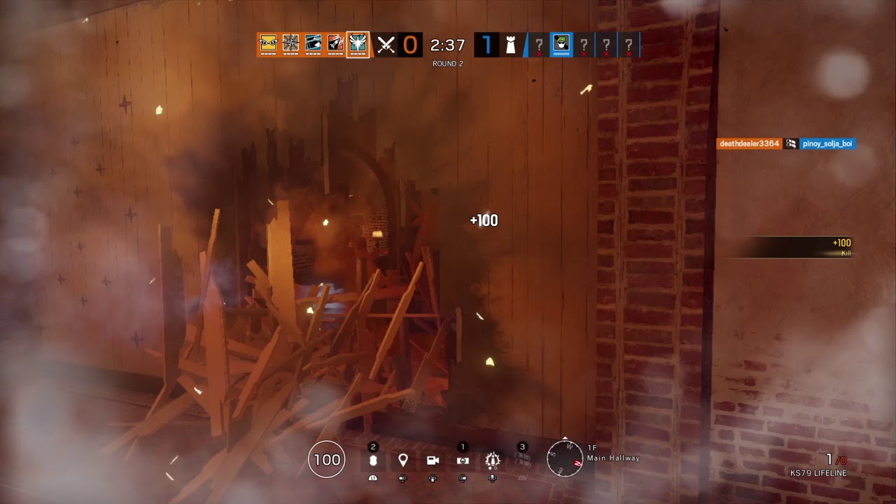 R6 zofia grenade launcher kill - YouTube