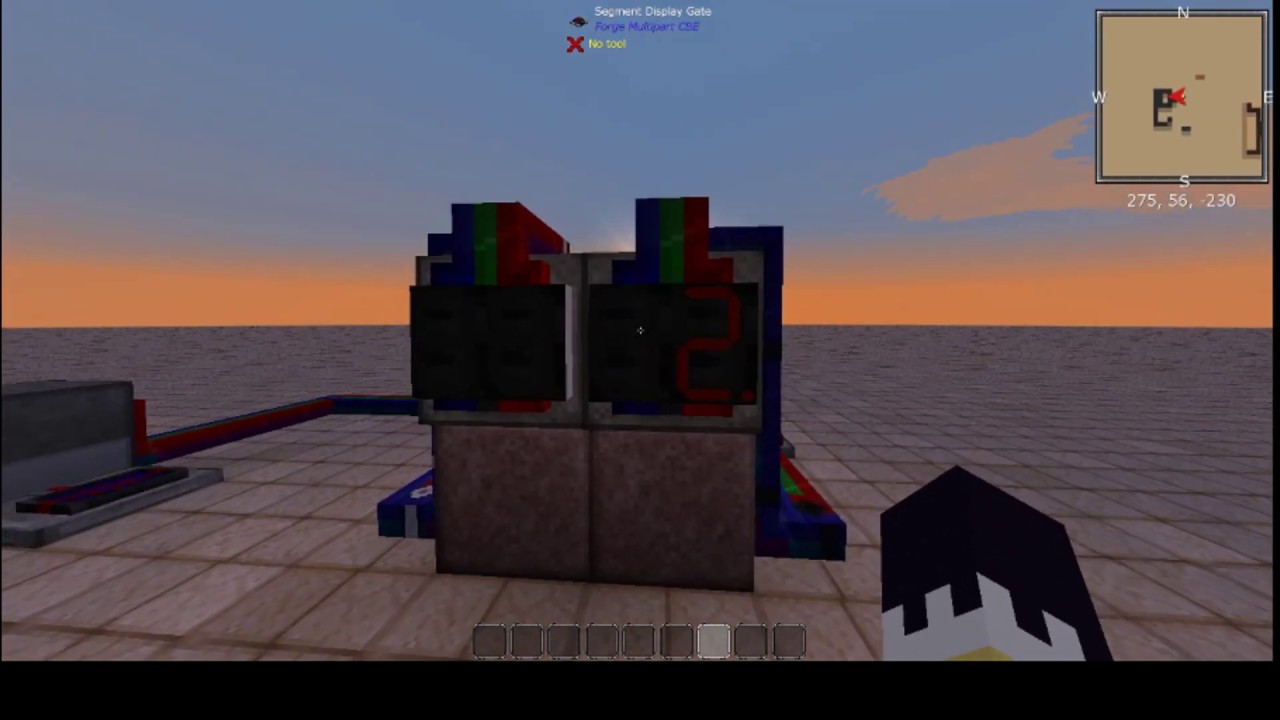 multiplexed displays feat. computercraft and projectred - YouTube