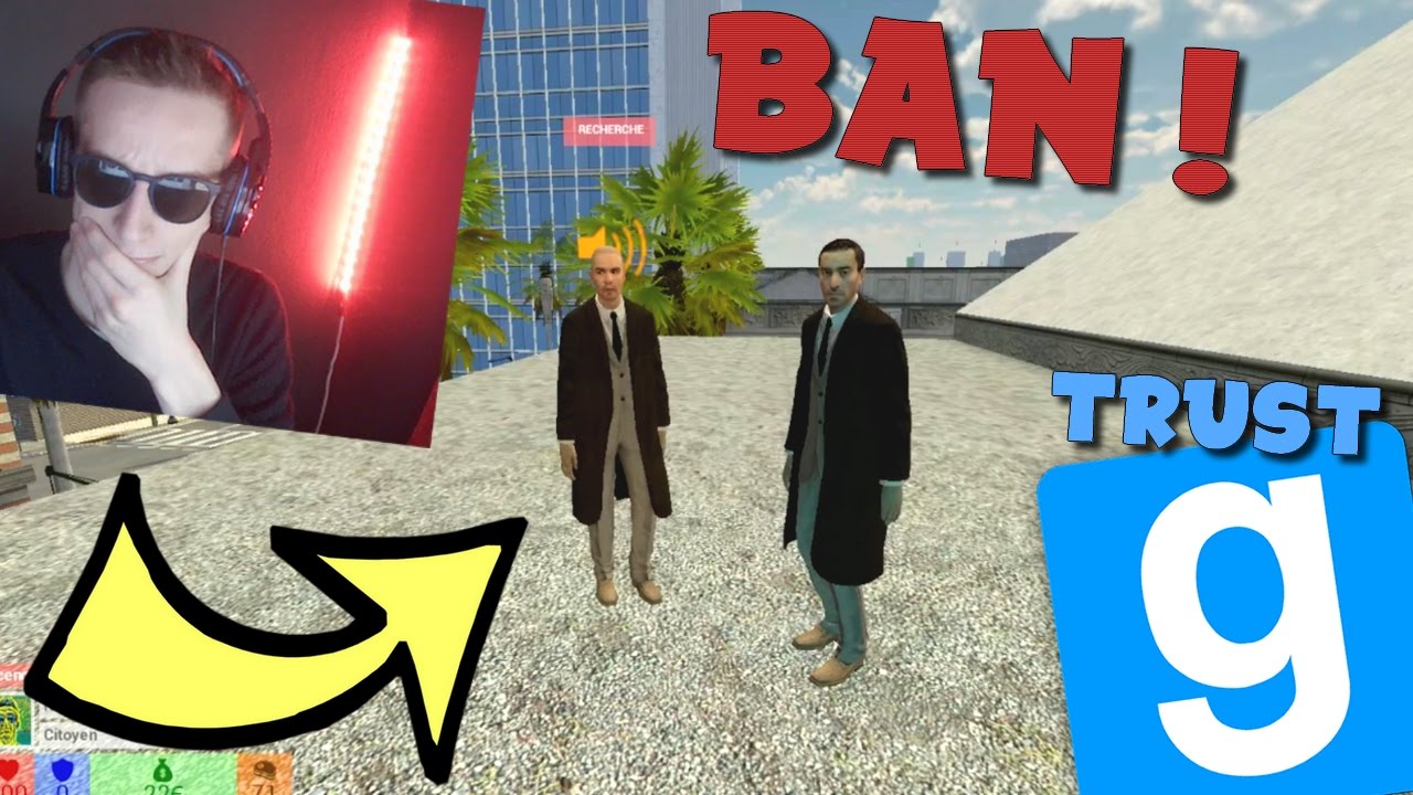 ADMIN MON PREMIER BAN SUR TRUST ! GMOD DarkRP - YouTube
