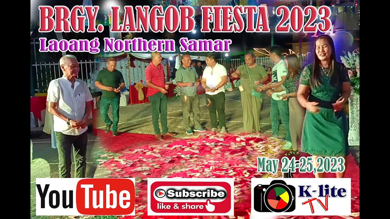 CURACHA DANCE @ BRGY. LANGOB FIESTA 2023 - YouTube