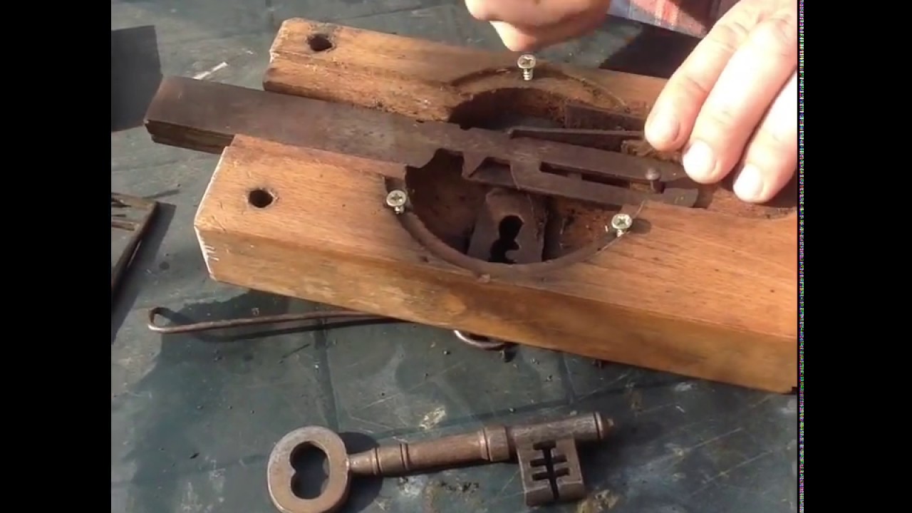 Picking A Warded Mortice Lock Skeleton Keys And Lock Wards YouTube