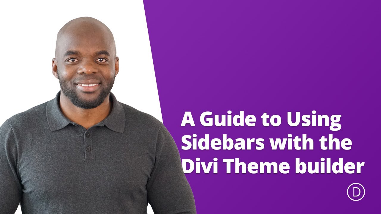 A Guide to Using Sidebars with the Divi Theme builder - YouTube