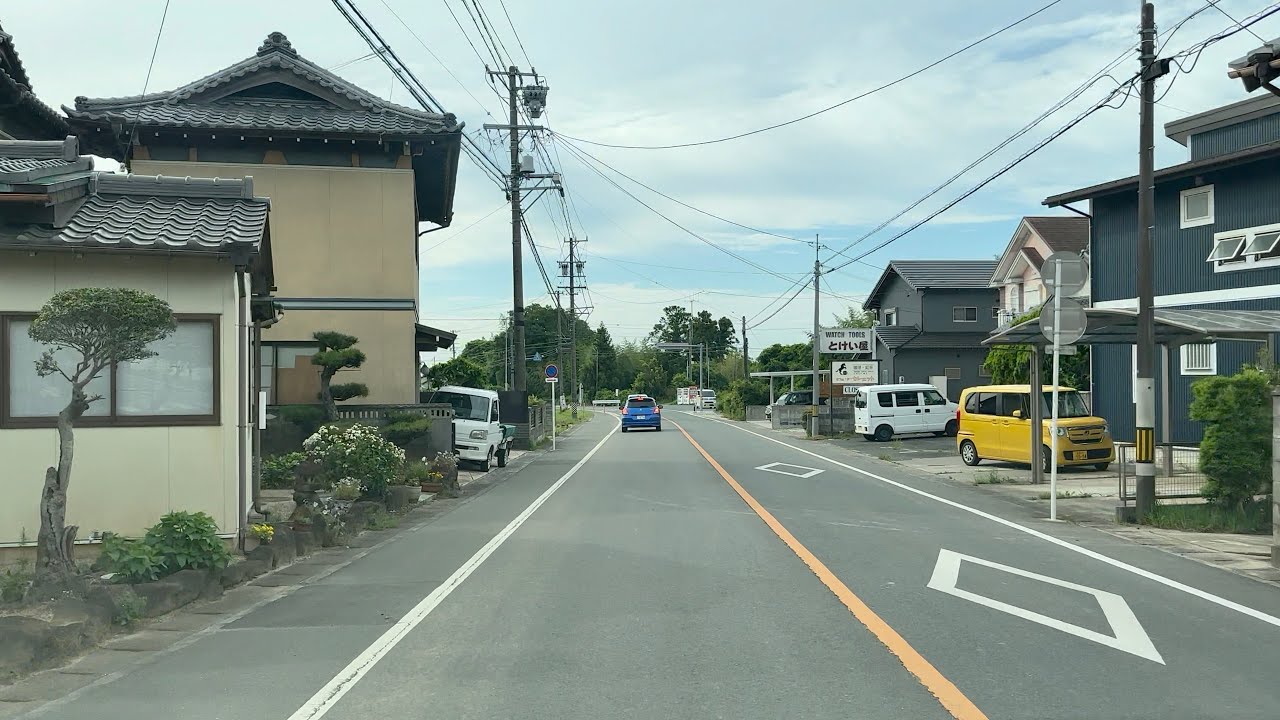 Japan Roads and Cars | Countryside Alternate Route Across the Mountain ...