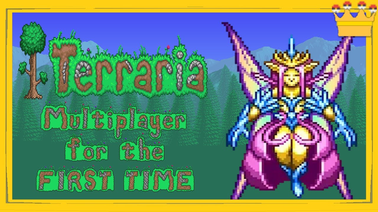 Playing Terraria Multiplayer for the FIRST TIME! - YouTube