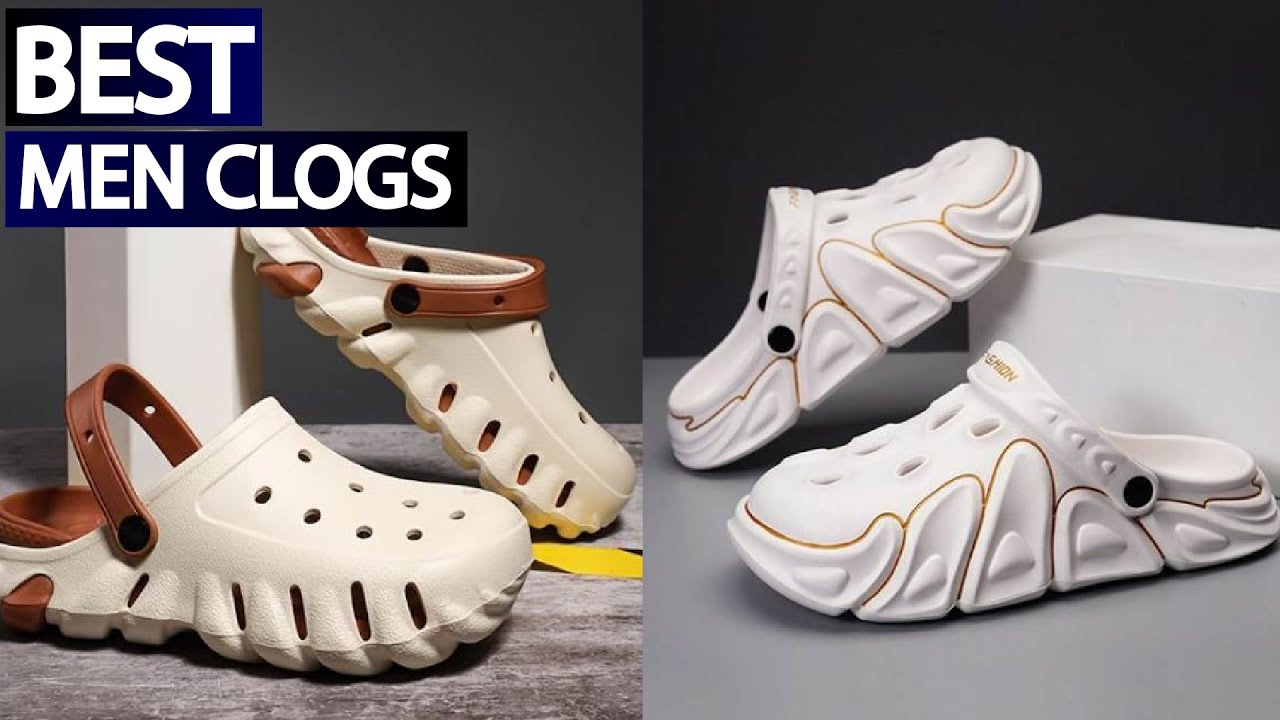 Comfortable Men's Clogs: Perfect for Everyday Wear - YouTube