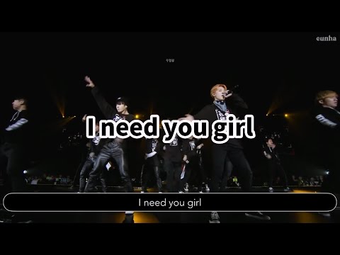 【BTS 掛け声】I NEED YOU (Japanese Ver.) 掛け声 日本語 字幕