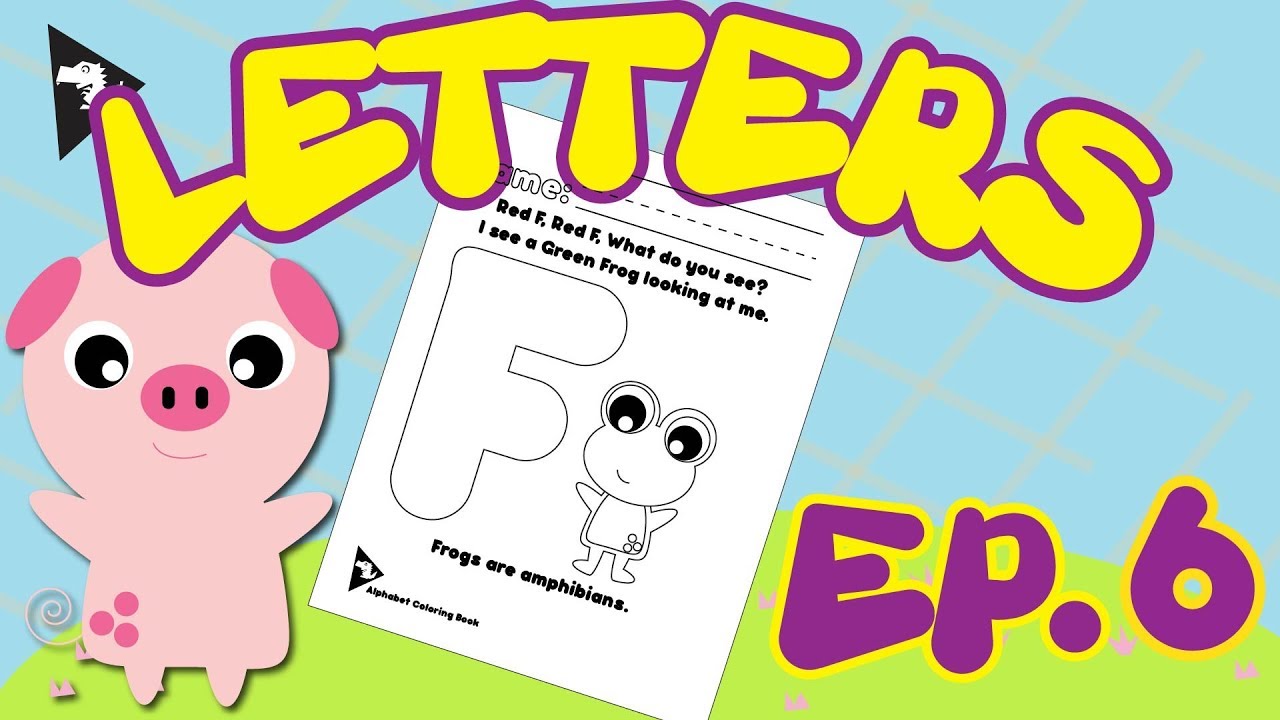 Letter F | Learning Letters With Peggy | Preschool and Kindergarten ...