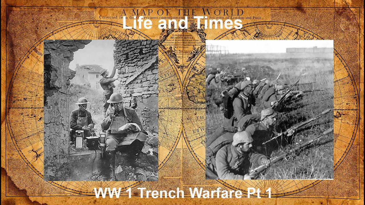 Trench warfare during World War One, "The Great War" #greatwar # ...