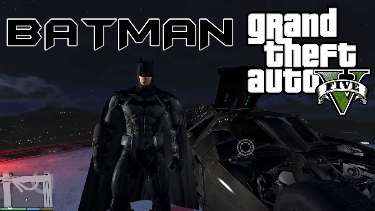 WHY? BECAUSE I'M BATMAN! GTA 5 PC MODS - ULTRA REAL BATMAN MOD! GTA 5 ...