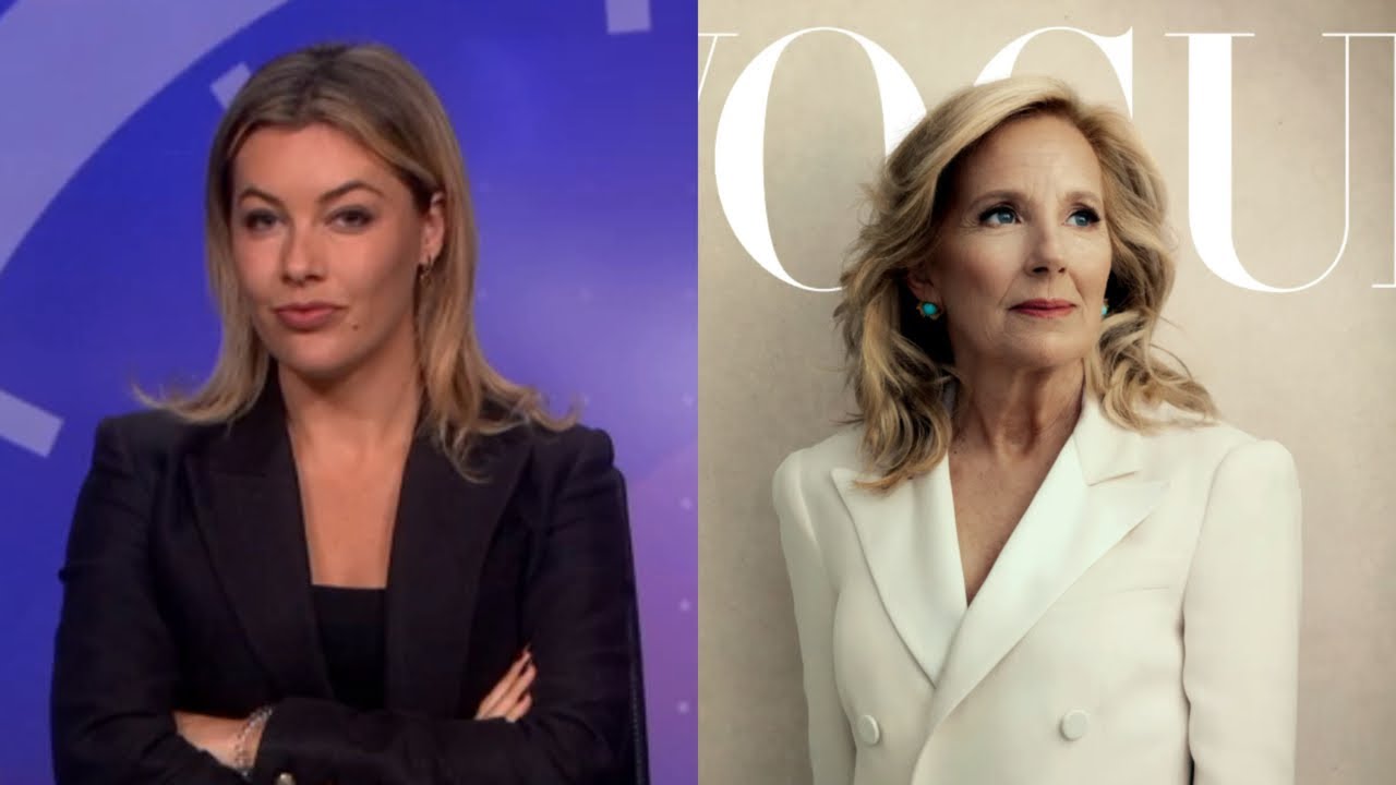 Sky News host blasts 'tone-deaf' Jill Biden for Vogue cover - YouTube