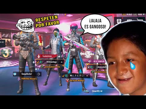 ME HAGO PASAR por GANGOSO en PUBG MOBILE 😂👌 *se rien de mi* | El Loco Santi