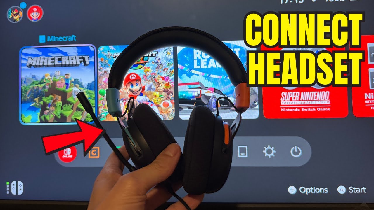 Nintendo Switch 2: How to Use/Connect Wired Gaming Headset Tutorial ...