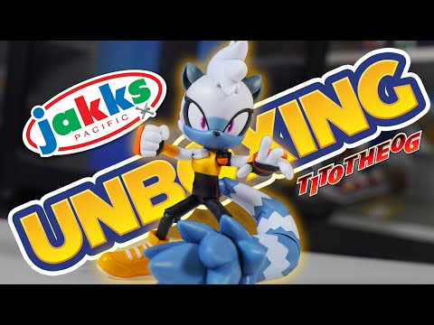 NEW JAKKS SONIC TANGLE ACTION FIGURE UNBOXING + REVIEW!