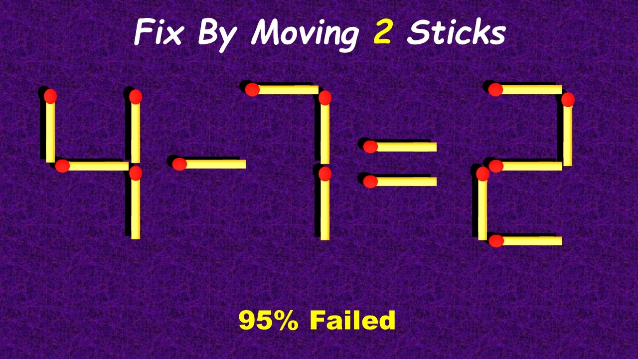 🧩⏱️ Matchstick Puzzle Time-Attack: An Intense Brain-Boosting Experience ...