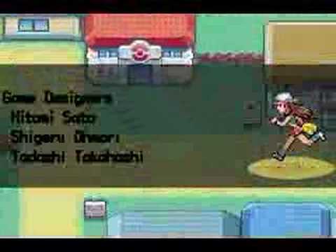 Pokemon Fire Red Ending - YouTube
