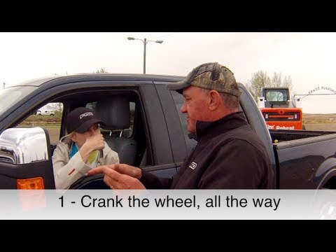 How to Backup a Trailer in 5 Steps - YouTube