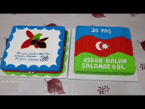 Bayraq Tortu Xarı Bülbül tortu 🇦🇿