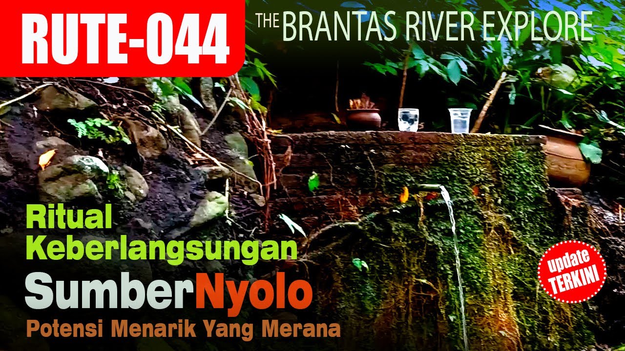 Rute 044 Ritual di Sumber Nyolo I Brantas River Explore - YouTube