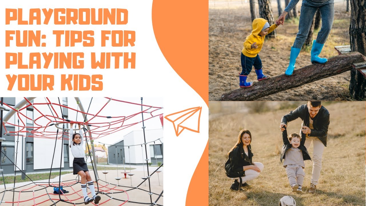 Playing in a Playground with my Kids: Fun Tips from a Parent - YouTube
