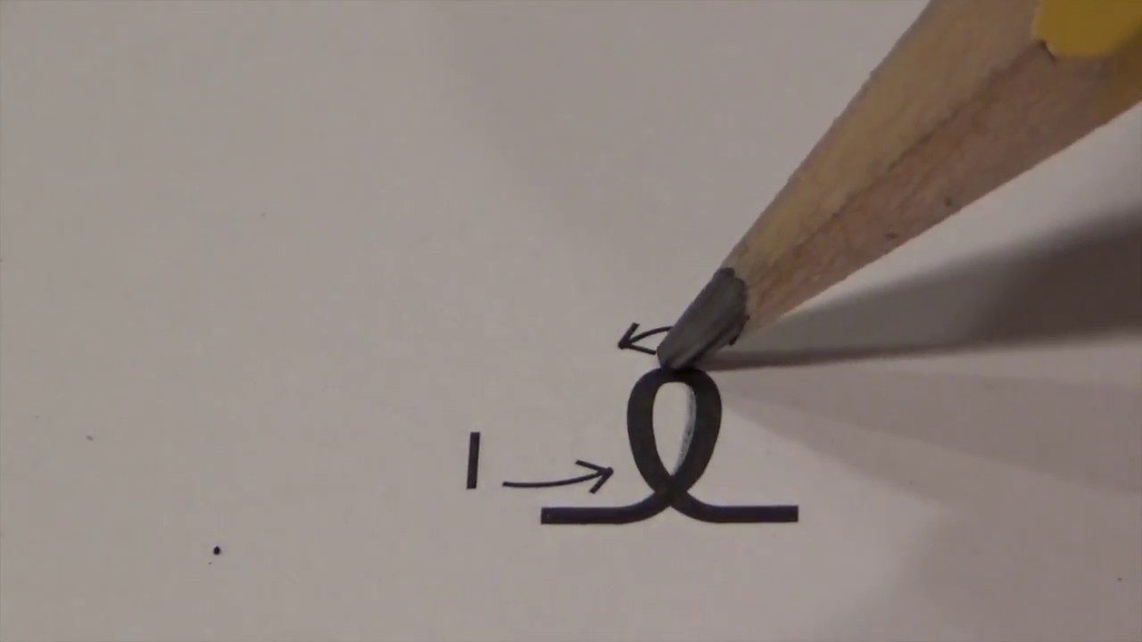 lower case e - Learn CURSIVE IN A MINUTE (writing, penmanship) Quick ...