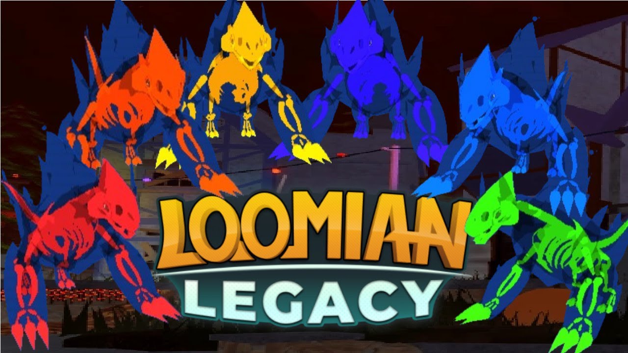 Finding every Gleaming Halloween Akhalos! - Loomian Legacy Find ...