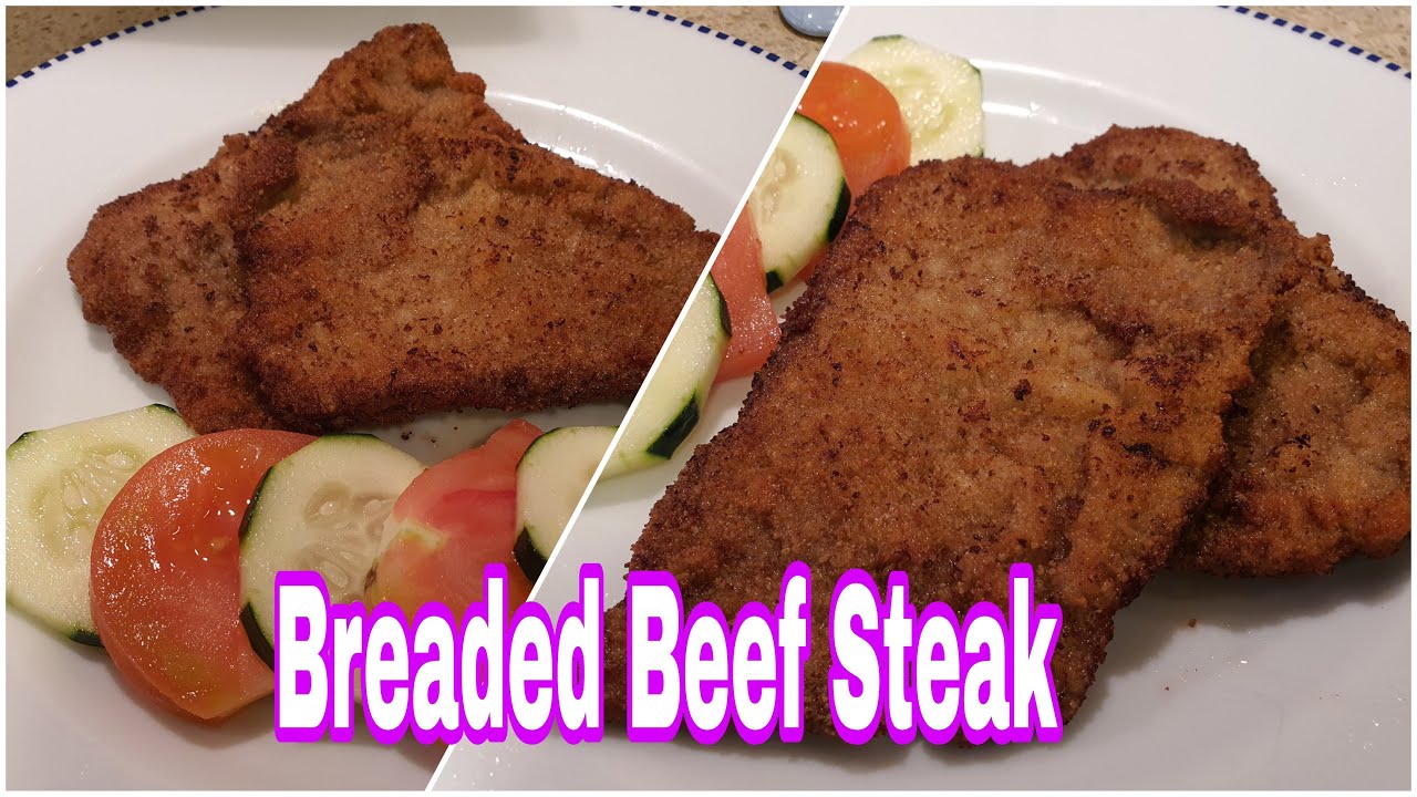 BREADED BEEF STEAK |SIMPLE AND EASY RECIPE |JANE'S LIFESTYLE AND ...