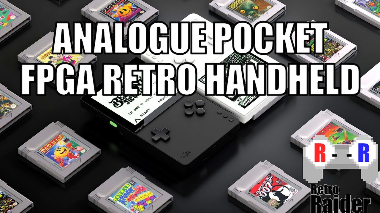 Analogue Pocket FPGA RETRO HANDHELD / Pre-Order Details - Retro Raider ...