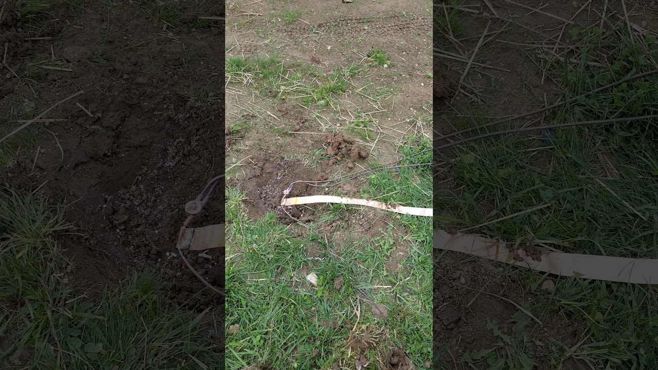 N4BAA Rohn 55G tower grounding - YouTube