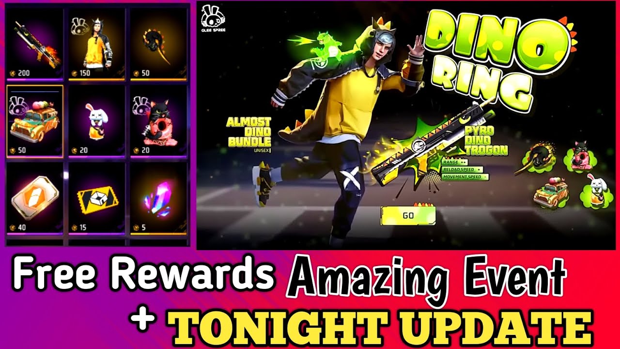😱 TONIGHT UPDATE + Free Rewards + NEW DINO BUNDLE 💀 - YouTube
