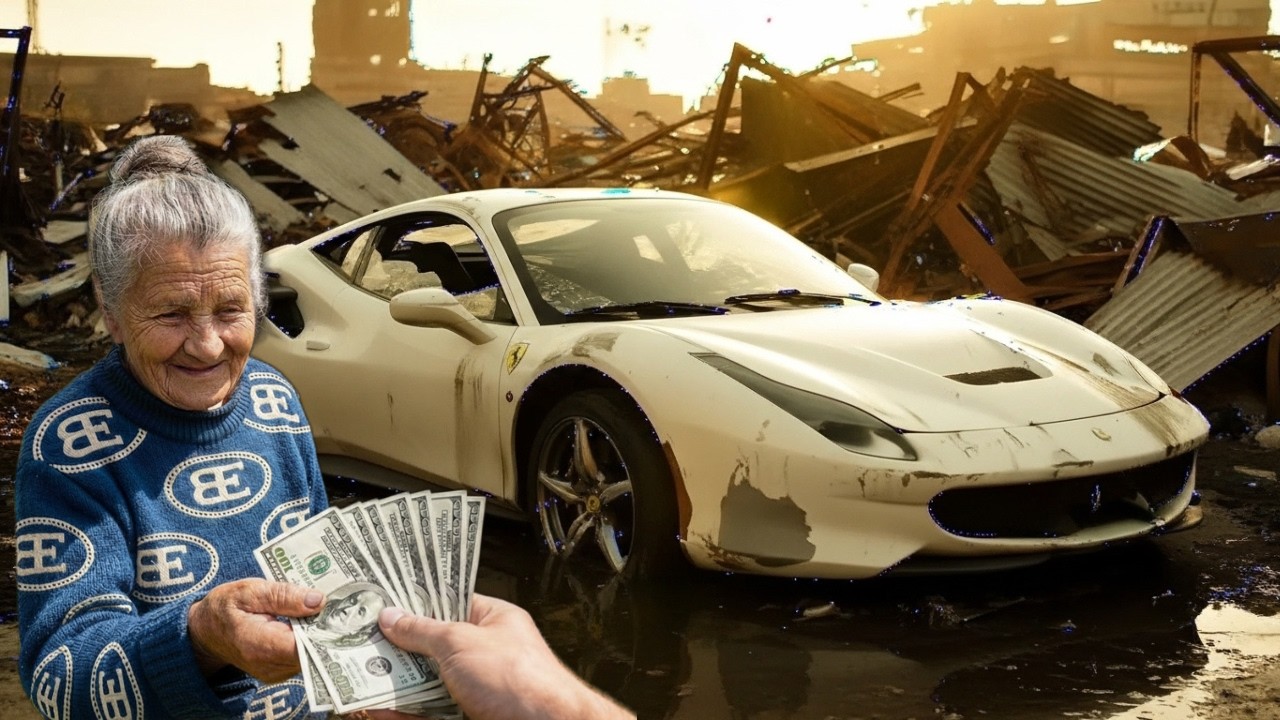 We Found Dead $140 Million FERRARI 296 Transformation - Rust to Museum ...