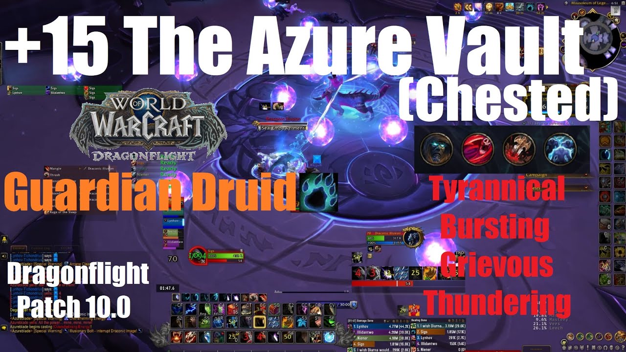 +15 Azure Vault Chested - Guardian Druid - World of Warcraft ...