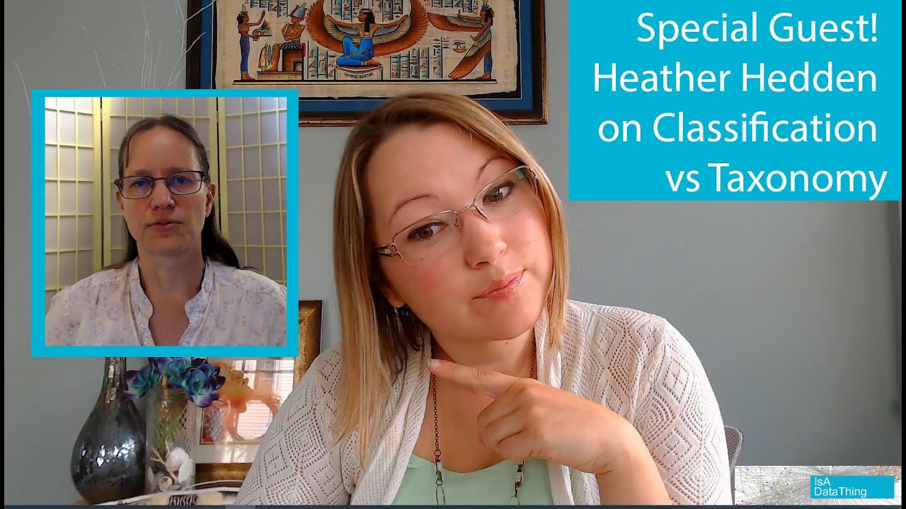 Special guest! Heather Hedden on Classification vs Taxonomy - YouTube