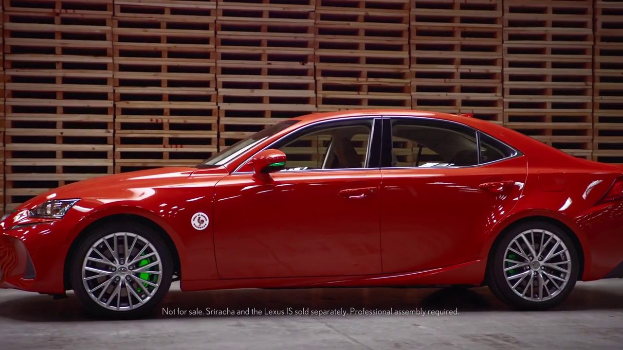 Lexus Sriracha IS - YouTube