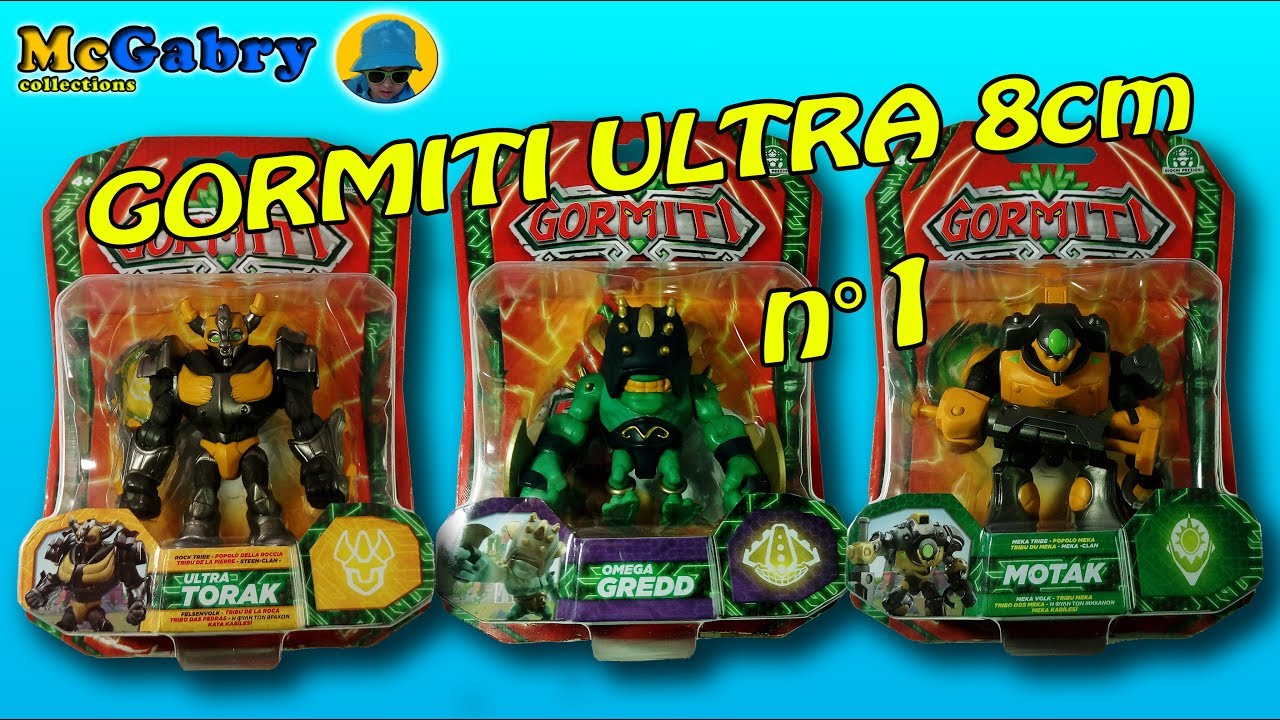 GORMITI ULTRA PERSONAGGI 8cm-EVOLUZIONE MEKA-LORD ELECTRYON-ULTRA MOTAK ...