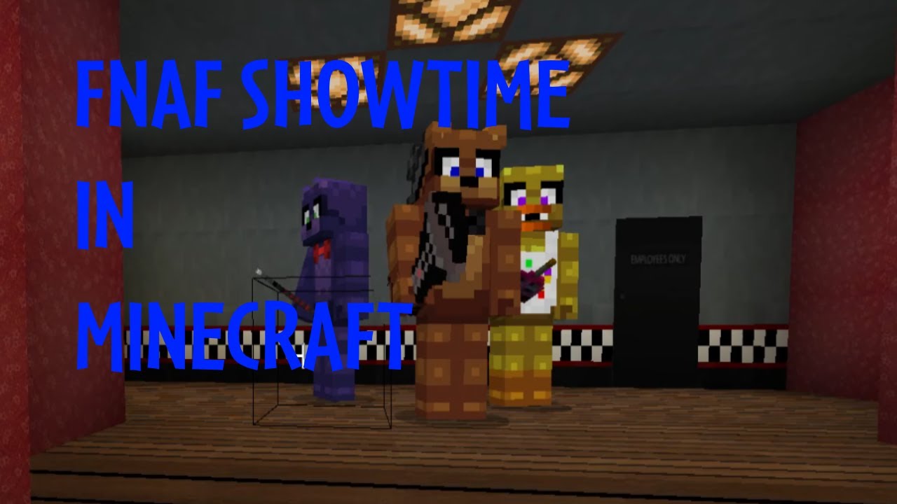 FNaF Showtime in Minecraft (FNAF Addon) - YouTube