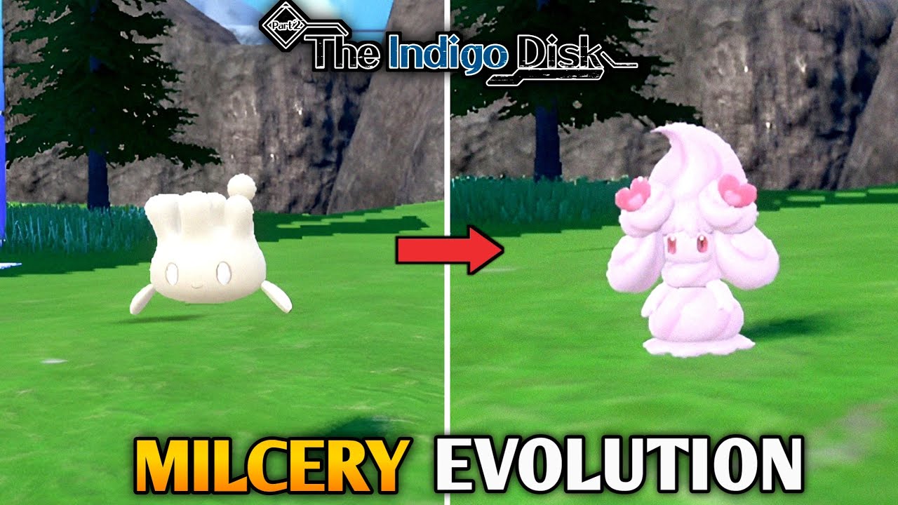 How To Evolve Milcery Into Alcremie In Pokemon Scarlet & Violet : The ...