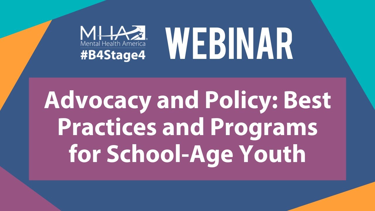 WEBINAR: Advocacy and Policy - Best Practices and Programs for School ...