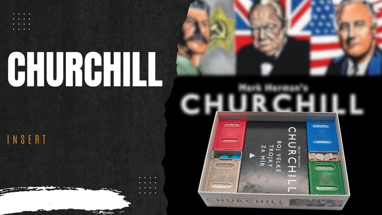 Churchill - board game insert - YouTube