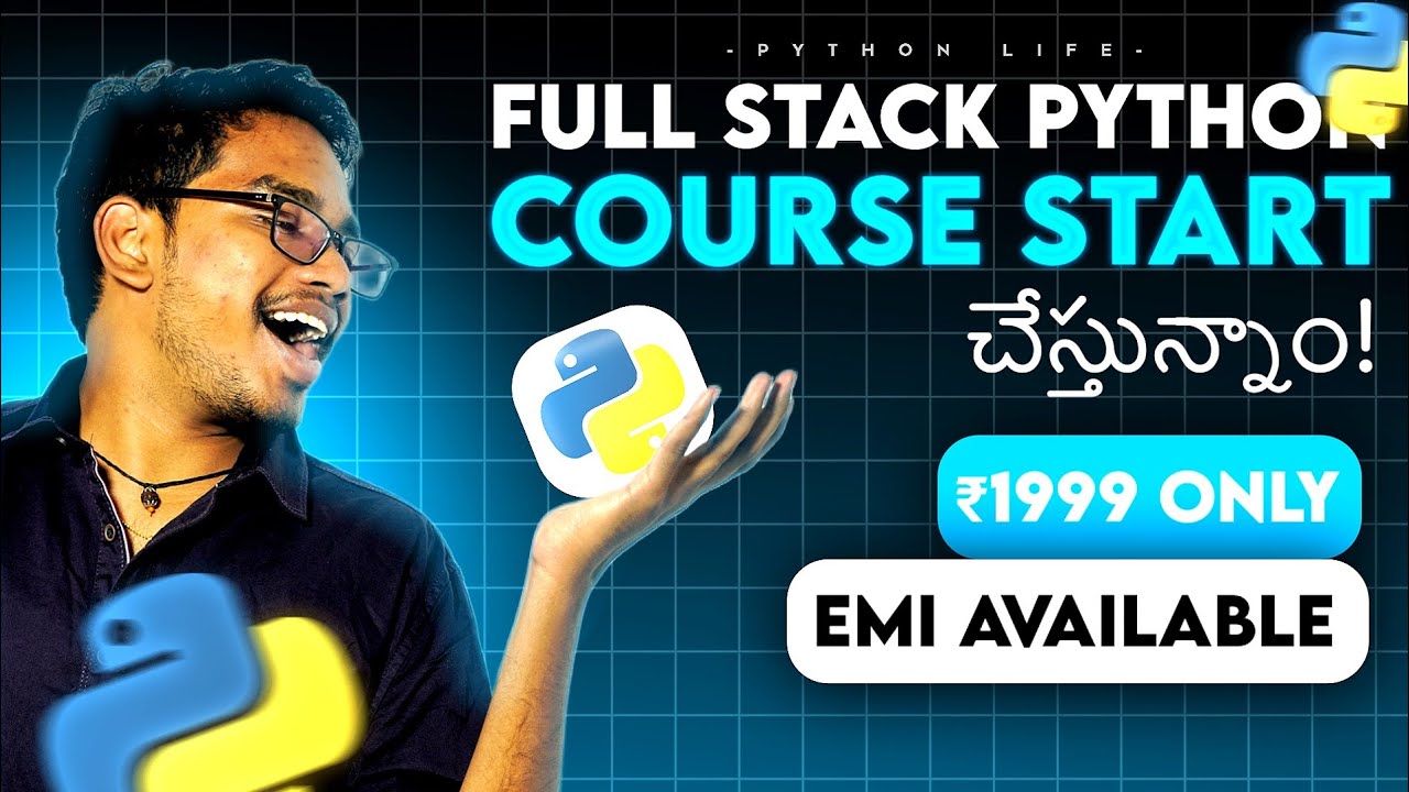 Full Stack Python Course in Telugu - YouTube