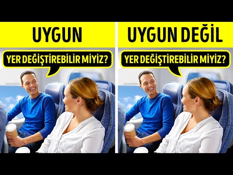 Uçakta Koltuğunuza Bağlı Olarak Yapmanız ve Yapmamanız Gerekenler