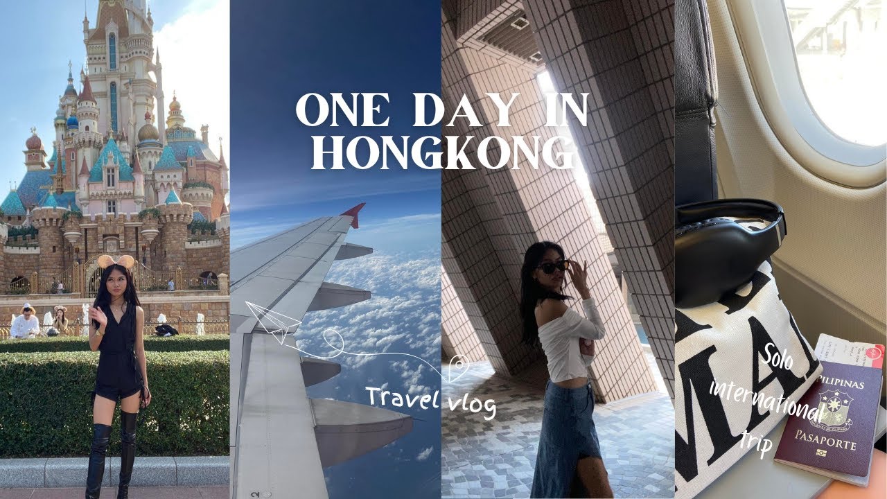 HONGKONG VLOG 2024 First International Solo Travel YouTube