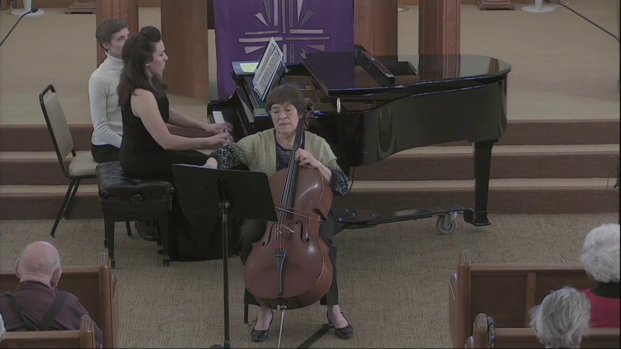 Helene Liebmann Cello Sonata Op. 11 (Cecylia Barczyk, cello; Elizabeth ...