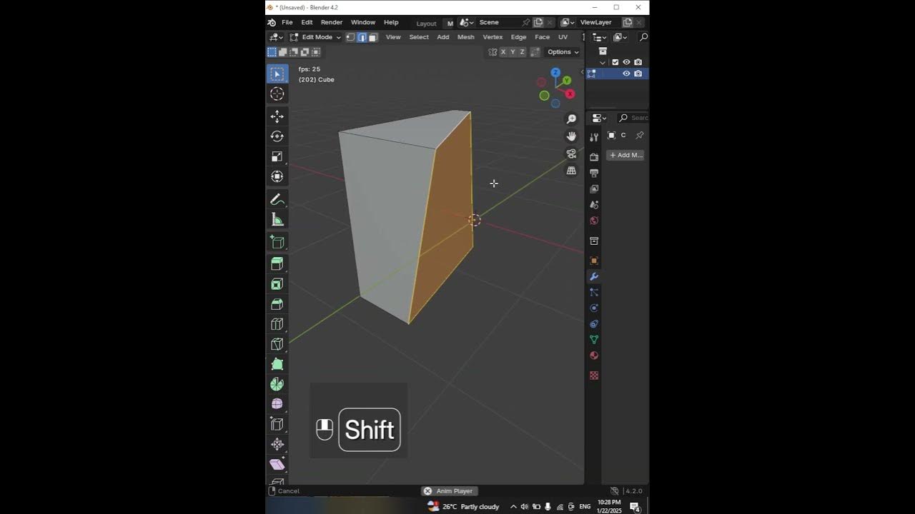 How to Use Blender’s Bisect Tool – Perfect Cuts for Clean Geometry! - YouTube