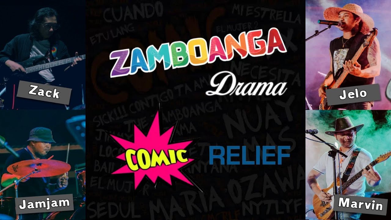COMIC RELIEF - THE ZAMBOANGA DRAMA (LYRIC VISUALIZER) - YouTube